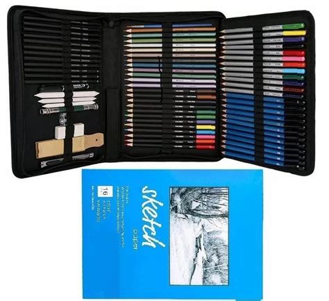 Aronex 72 Pieces Drawing Pencils Sketch Kit Packaging Type Box At Rs 1500piece In Palakkad