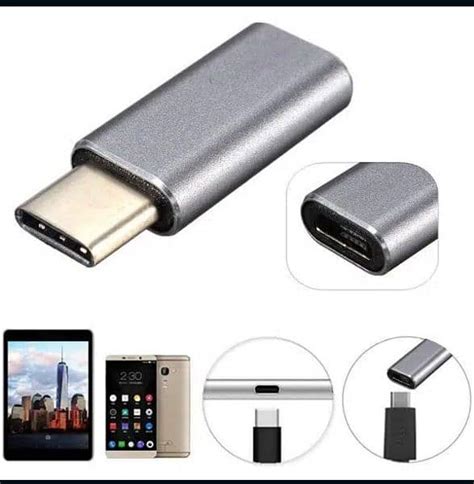 Micro B Usb To Type C Fast Charging Adapter Converters 1068362661