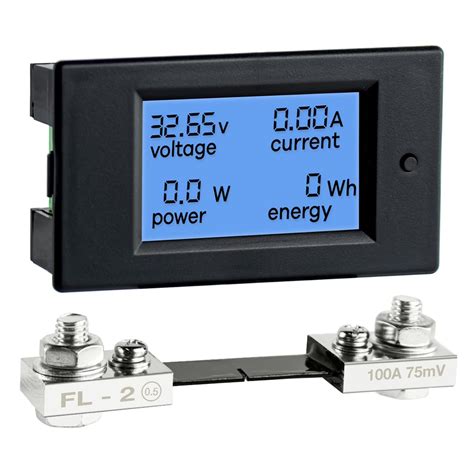 Snapklik Com Hosyond DC 6 5 100V 0 100A LCD Display Digital Power Monitoring Meter Voltage