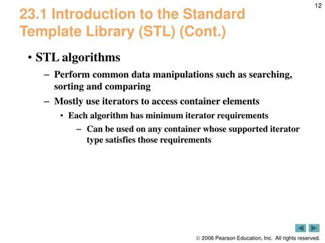 Ppt Standard Template Library Stl Powerpoint Presentation Free Download Id6471938