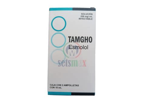 Esmolol Distribuidora De Medicamentos Y Productos Farmaceuticos Setsmex