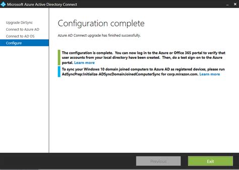 Upgrading To Azure Active Directory Connect Mirazon