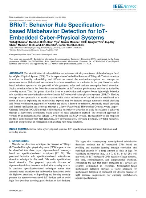 Pdf Briot Behavior Rule Specification Based Misbehavior Detection
