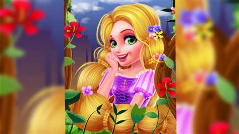 الأميره ربانزل 👸🏻👱‍♀️مكياج😍😇🎀 العاب البنات 🌹 Youtube