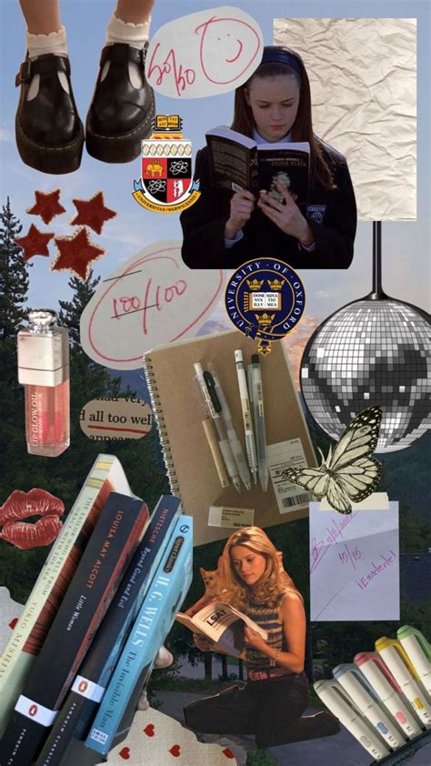 Romanticising School 💌 Myfirstshuffle School Aesthetic Moodboard