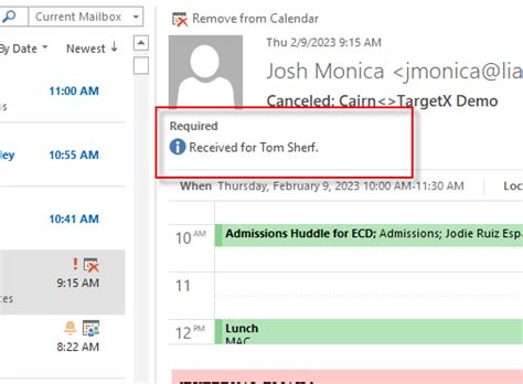 Solved How To Remove Calendar Delegate Notifications When User Is Not