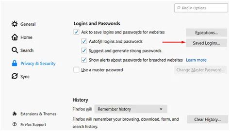 How To Find And Manage Saved Passwords In Firefox
