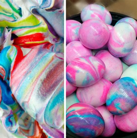 Боядисване на яйца с пяна за бръснене Една от най оригиналните идеи За Жената