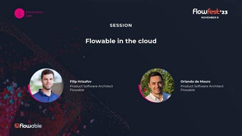 Flowable On Linkedin Flowable In The Cloud Orlando De Mauro And Filip