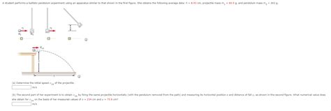 Solved B I A Determine The Initial Speed V A Of The Chegg