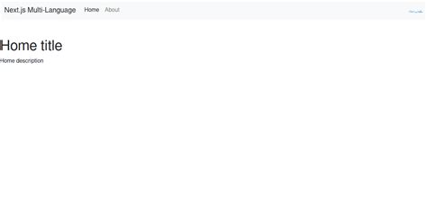 Nextjs I18next Multi Language Demo Codesandbox