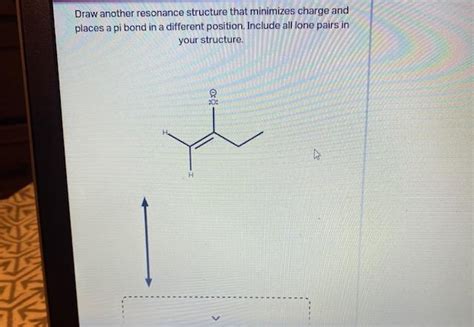 [solved] Draw Another Resonance Structure That Minimizes