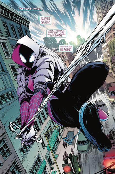 All New Spider Gwen The Ghost Spider 1 Preview Gwen Vs 616