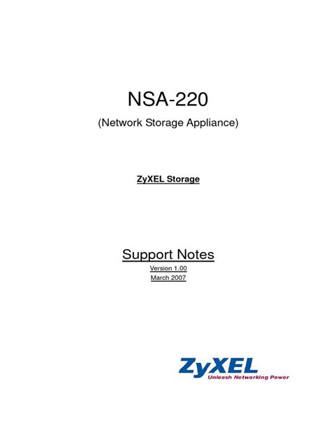 Nsa 220 10 Pdf Backup File Transfer Protocol
