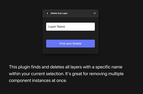 Delete Any Layer Figma