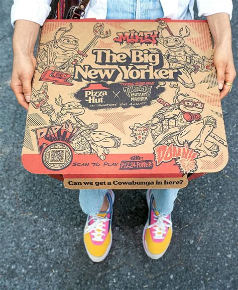 Pizza Hut Tests Underground Deliveries To Celebrate The Upcoming Release Of The Teenage Mutant