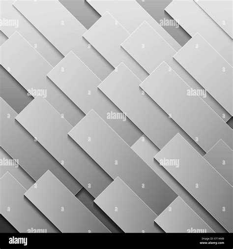 Abstract Grey Paper Rectangle Shapes Background Rgb Eps 10 Vector Illustration Stock Vector