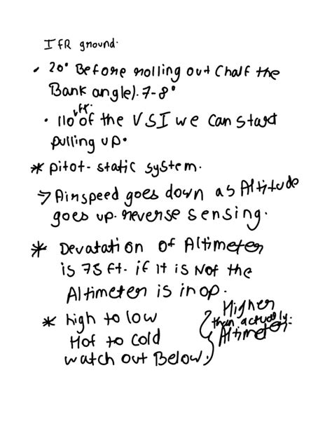 Ir Notes Pdf Aircraft Aerospace