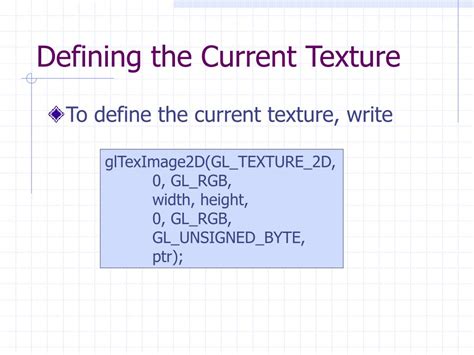 Ppt Textures In Opengl Powerpoint Presentation Free Download Id
