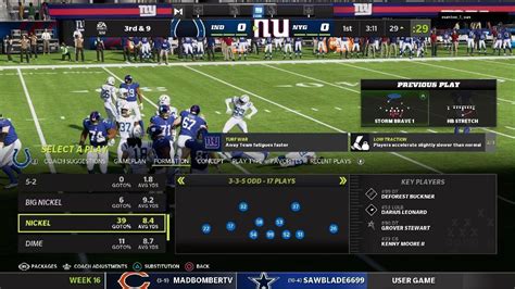 Wk16 Vs Giants Youtube