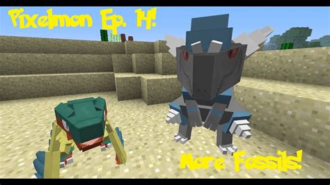 Pixelmon Ep 14 More Fossils Youtube