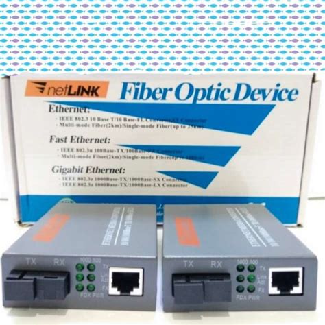 Promo Netlink Htb Gs 03 A B Gigabit Fiber Optic Media Converter Single Mode Diskon 23 Di Seller