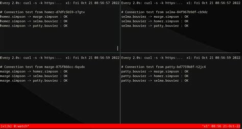 Network Policy Demo Openshift Examples