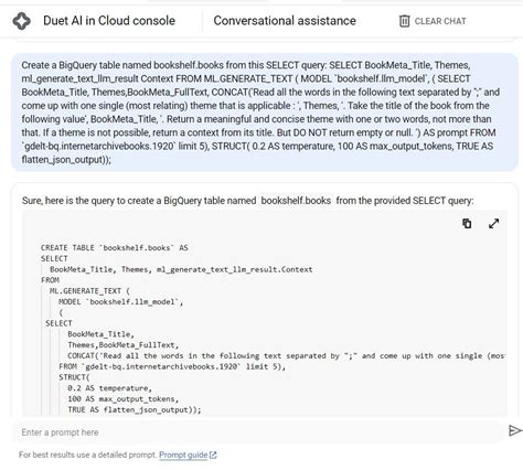 Codevipassana Bookshelfanalytics Ai Bigquery Generativeai