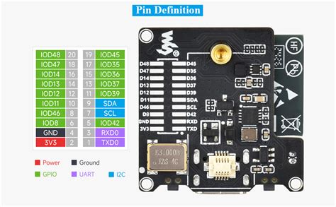 Esp32 S3 Ir Thermal Imaging Camera Module Equipped With Esp32 S3 Wroom 1 80x62