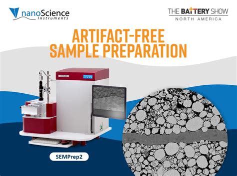 Nanoscience Instruments On Linkedin Battery Sampleprep Sem Ionmill Materialsscience