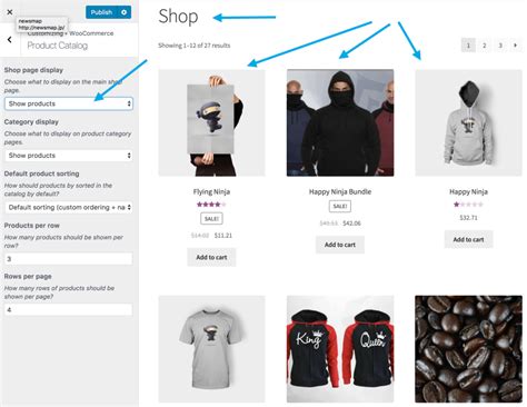 Woocommerce Customizer Manage Store Notice Catalog View And Product