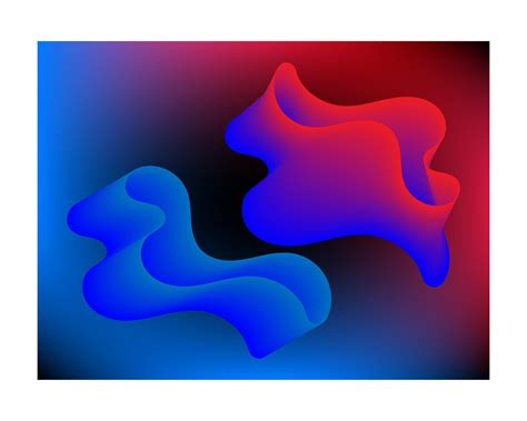 Modern Abstract Blend Background Wallpaper Template 55602124 Vector Art