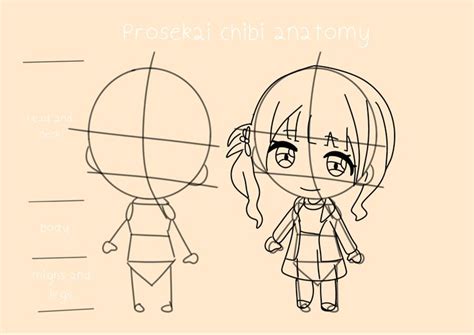 Project Sekai Chibi Anatomy Chibi Art Projects