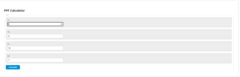 PPF Calculator Calculator Academy