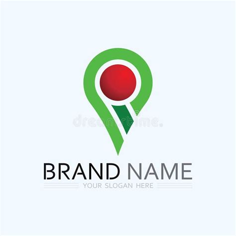 Gps And Map Logo Navigator Sign Location Symbol Design Vector Illustration Stock Illustration