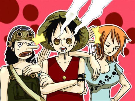 Nami Monkey D Luffy And Usopp One Piece Drawn By Miura Danbooru