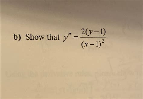 Solved For The Function Xy X Y ﻿use Implicit