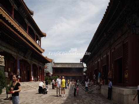 A Close Up Of The Beijing Yonghe Temple Yonghe Lamasery Beijing