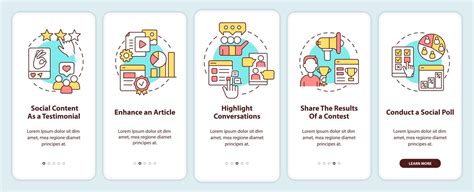 Techniques For Embedded Media Use Onboarding Mobile App Screen