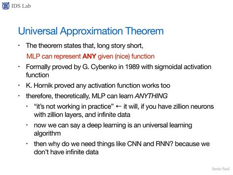Universal Approximation Theorem Pdf