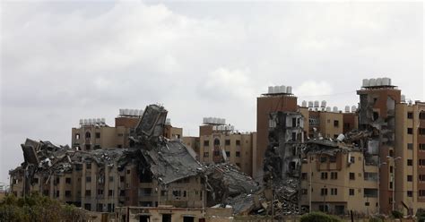 El 35 De Los Edificios De La Franja De Gaza Han Sufrido Daños A Causa De La Ofensiva Militar De