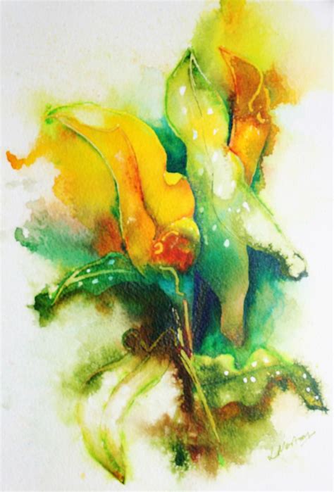 Yellow Calla Lilies