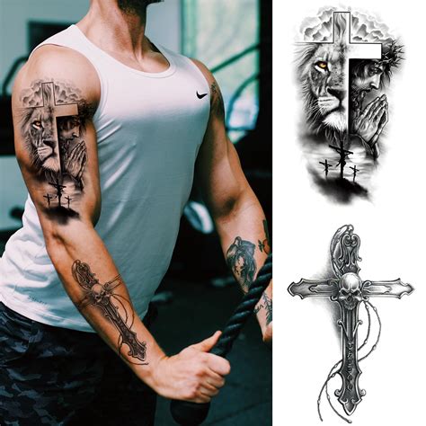 Jesus Arm Tattoo Hand