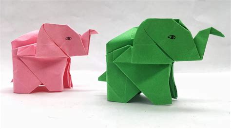 Origami Elephant Drawing At Janet Simmons Blog