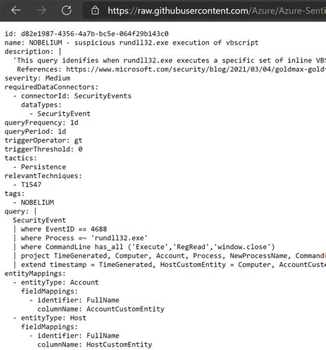 alertrule from github to azure sentinel