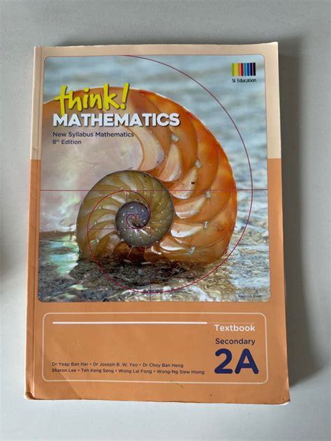 Sec 2 Maths Textbook Hobbies And Toys Books And Magazines Textbooks On Carousell