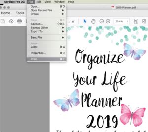How To Resize Printables To Fit Your Planner