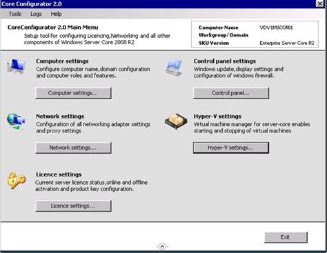 Installing Sql Server 2008r2 On A Windows 2008r2 Core Server
