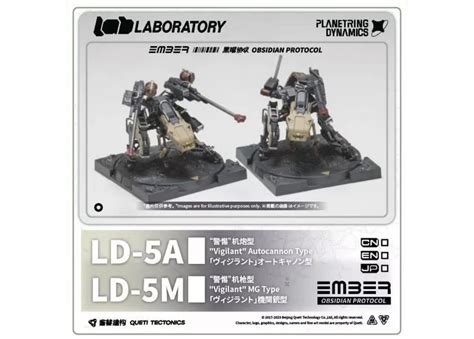 Ember Obsidian Protocol Lab Vigilant Autocannon And Mg Type Drone