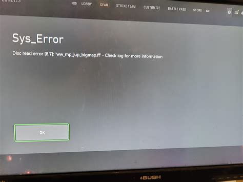 Disk Read Error Rcodzombies